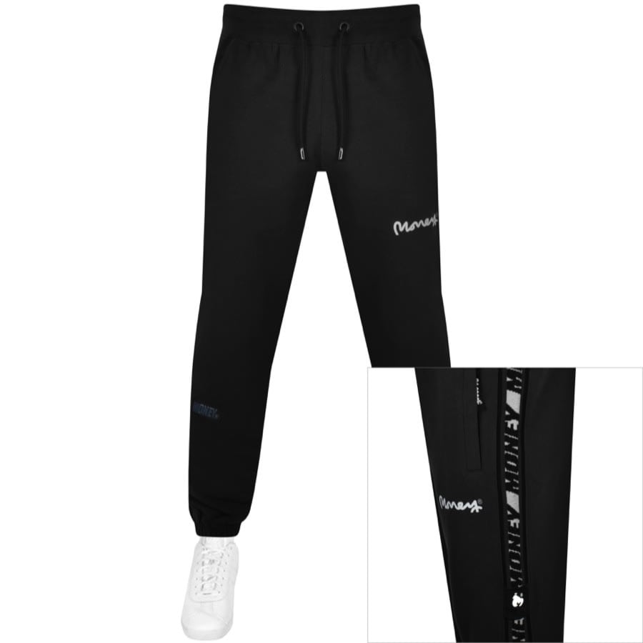 Money Flux Hooded Tracksuit Black | Mainline Menswear United States