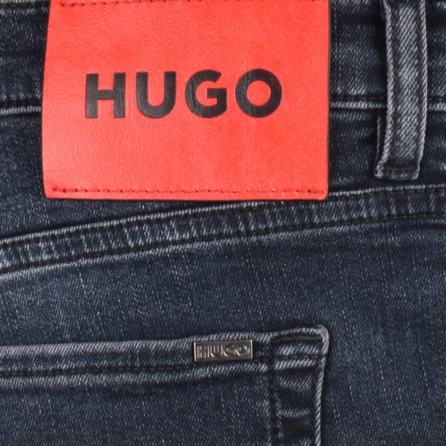 HUGO 634 Tapered Fit Jeans Blue | Mainline Menswear Denmark