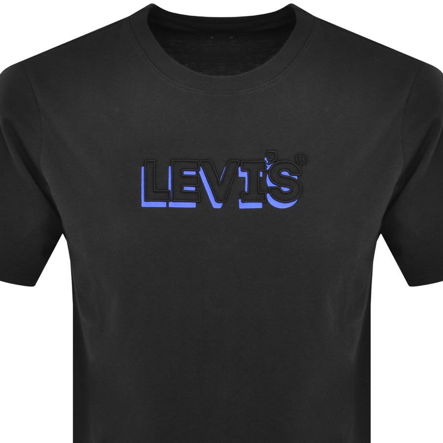 Levis Logo Crew Neck T Shirt Black | Mainline Menswear