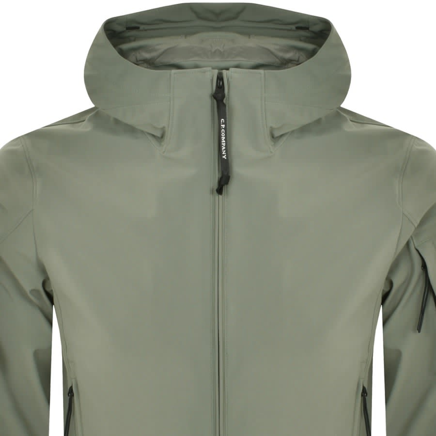 CP Company Hooded Shell Jacket Green | Mainline Menswear United States