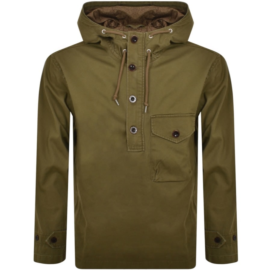 Pretty Green Forrest Smock Jacket Khaki | Mainline Menswear