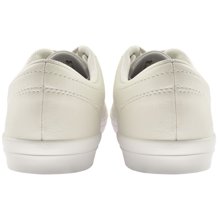 Fred Perry Baseline Leather Trainers Cream | Mainline Menswear United ...