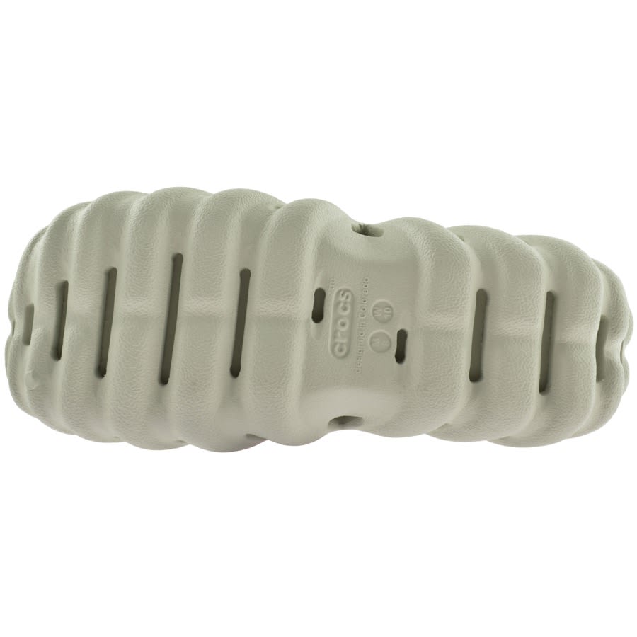 Crocs Echo Sliders Grey | Mainline Menswear