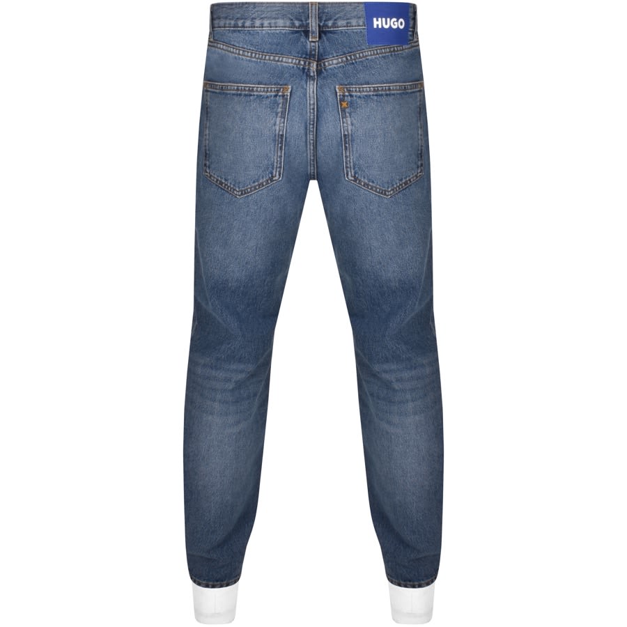 HUGO Blue Jonah Jeans Light Wash Blue | Mainline Menswear United States