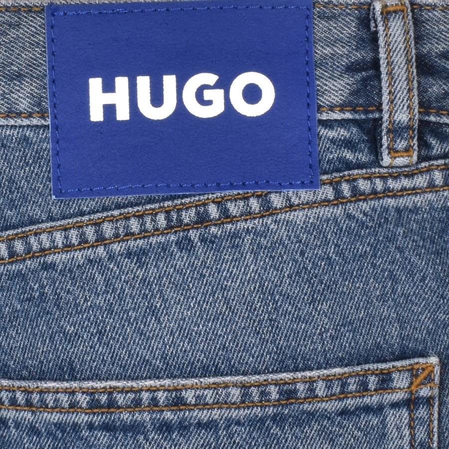 HUGO Blue Jonah Jeans Light Wash Blue | Mainline Menswear United States