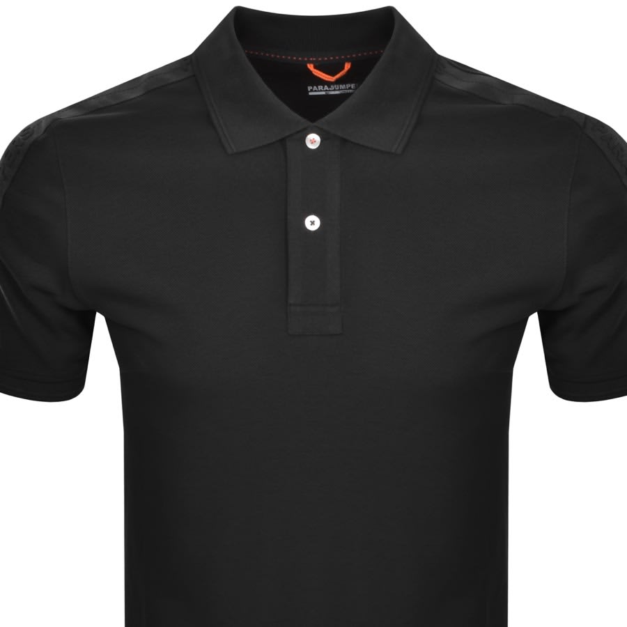 Parajumpers Space Polo T Shirt Black | Mainline Menswear United States