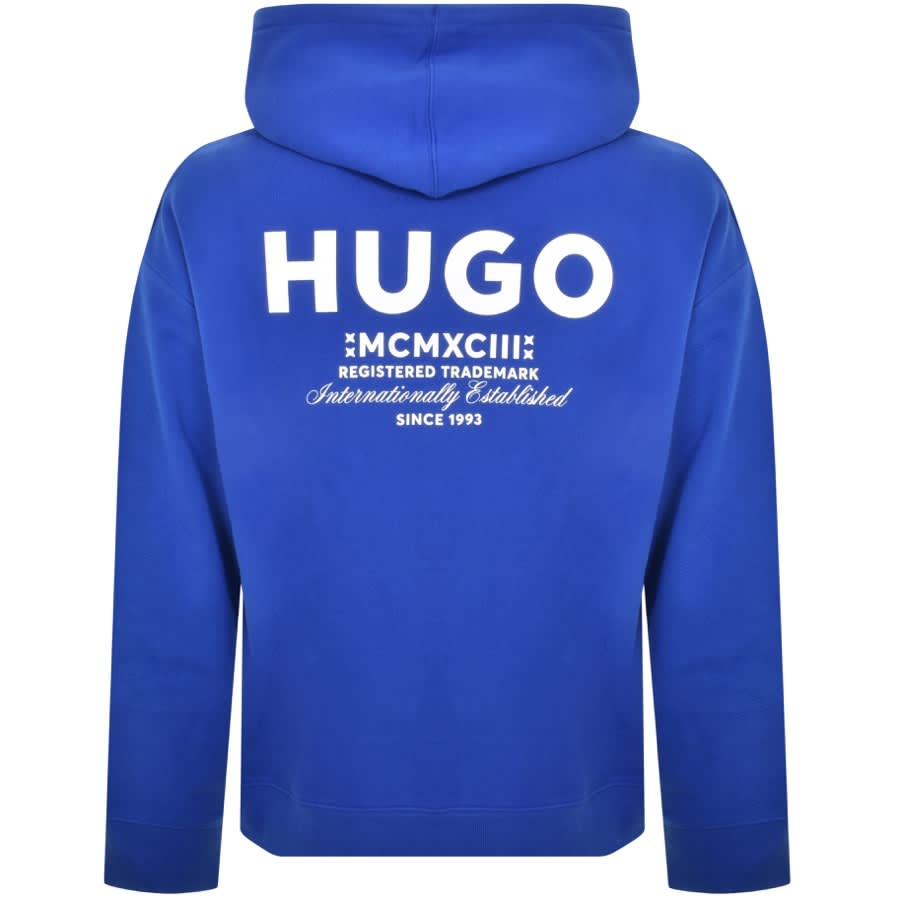 HUGO Blue Nazardo Hoodie Blue | Mainline Menswear United States
