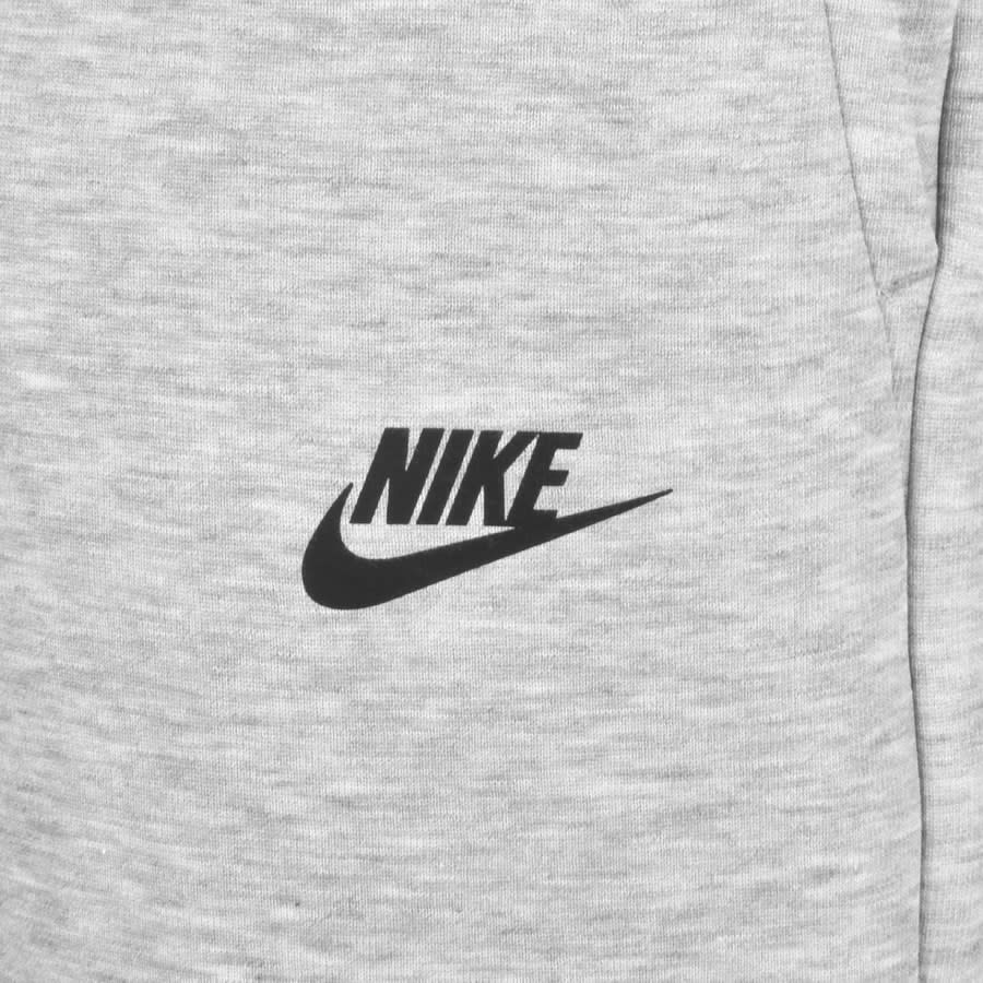 Nike Sportswear Tech Fleece Logo Shorts Grey | Mainline Menswear
