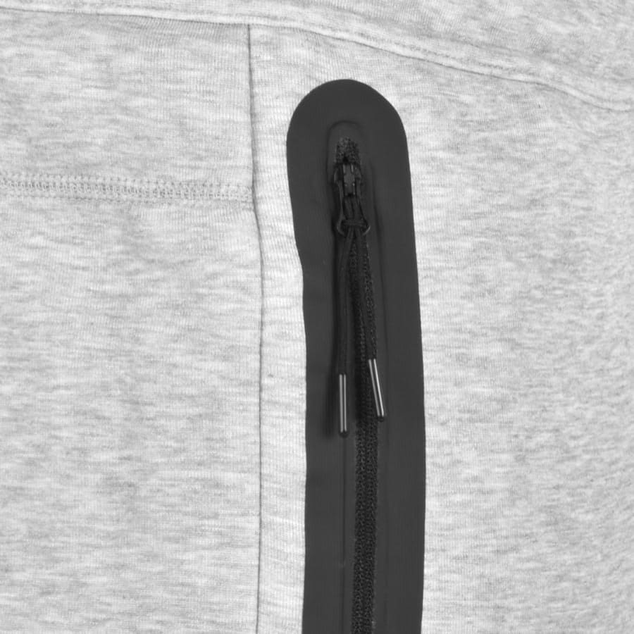 Nike Sportswear Tech Fleece Logo Shorts Grey | Mainline Menswear
