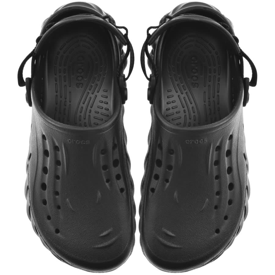 Crocs Echo Sliders Black | Mainline Menswear United States