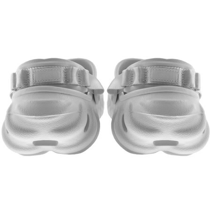 Crocs Echo Sliders Grey | Mainline Menswear