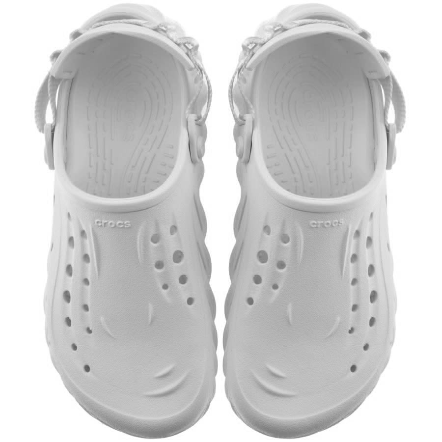 Crocs Echo Sliders Grey | Mainline Menswear