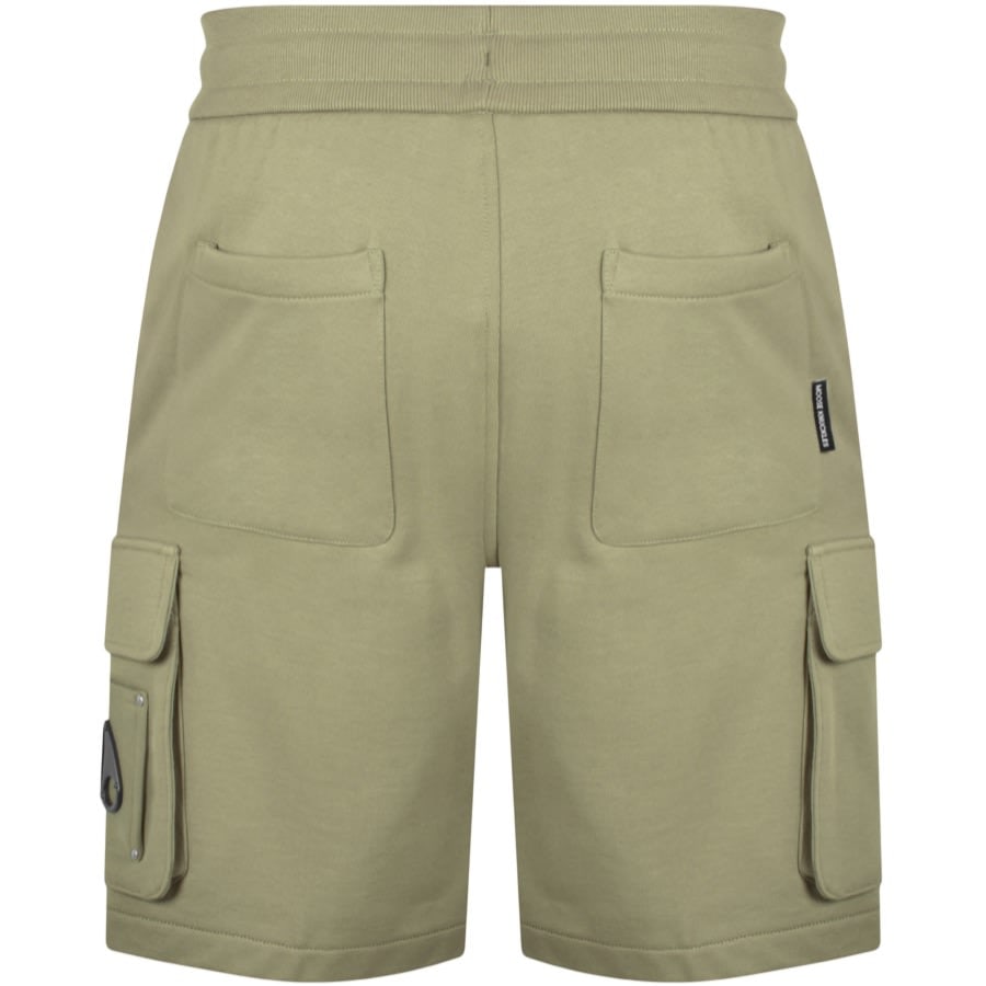 Moose Knuckles Hartsfield Cargo Shorts Green | Mainline Menswear