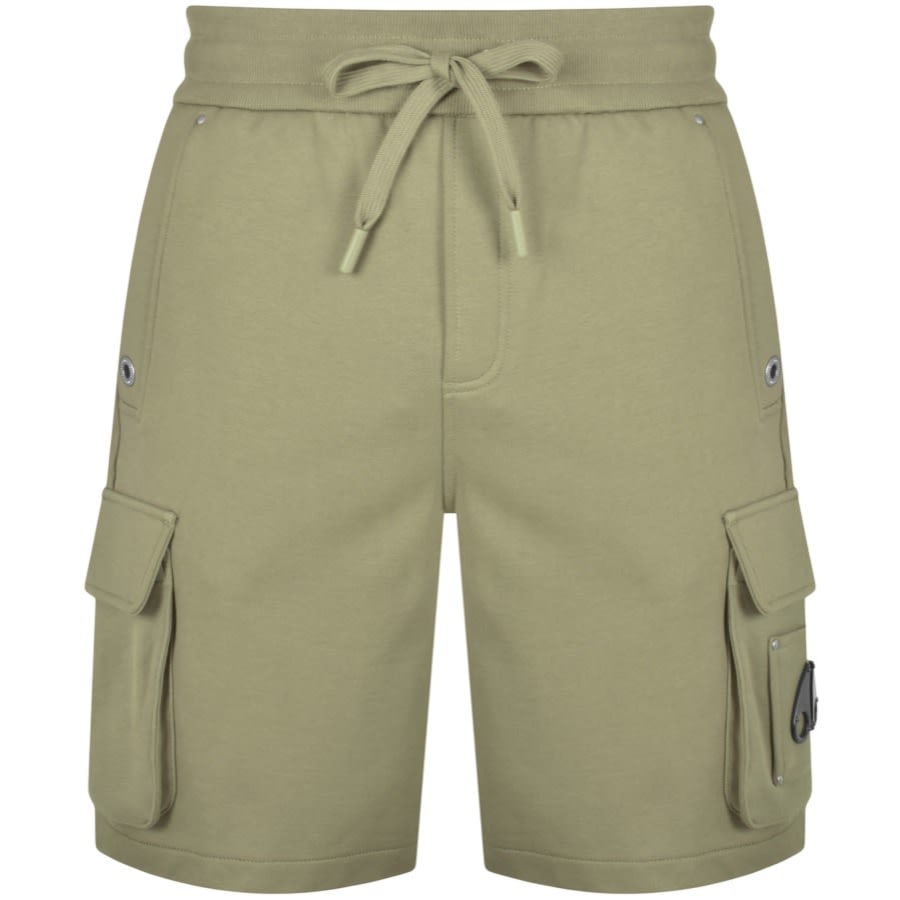 Moose Knuckles Hartsfield Cargo Shorts Green | Mainline Menswear