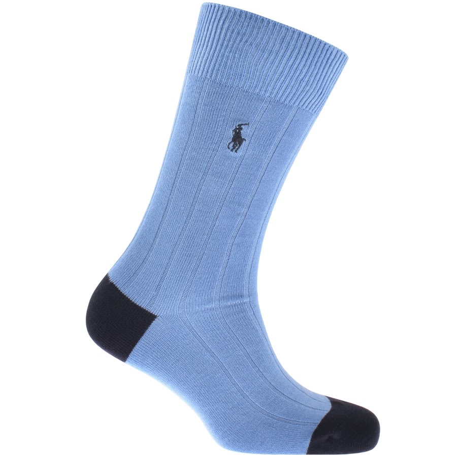 Ralph Lauren Three Pack Socks Blue | Mainline Menswear Denmark