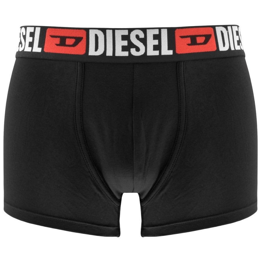 Diesel Underwear Damien 3 Pack Trunks Black | Mainline Menswear United ...