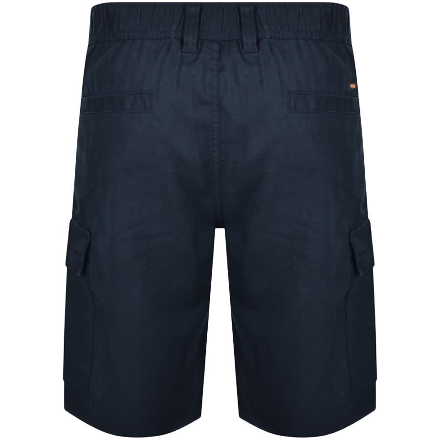 BOSS Sisla 6 Cargo Shorts Navy | Mainline Menswear