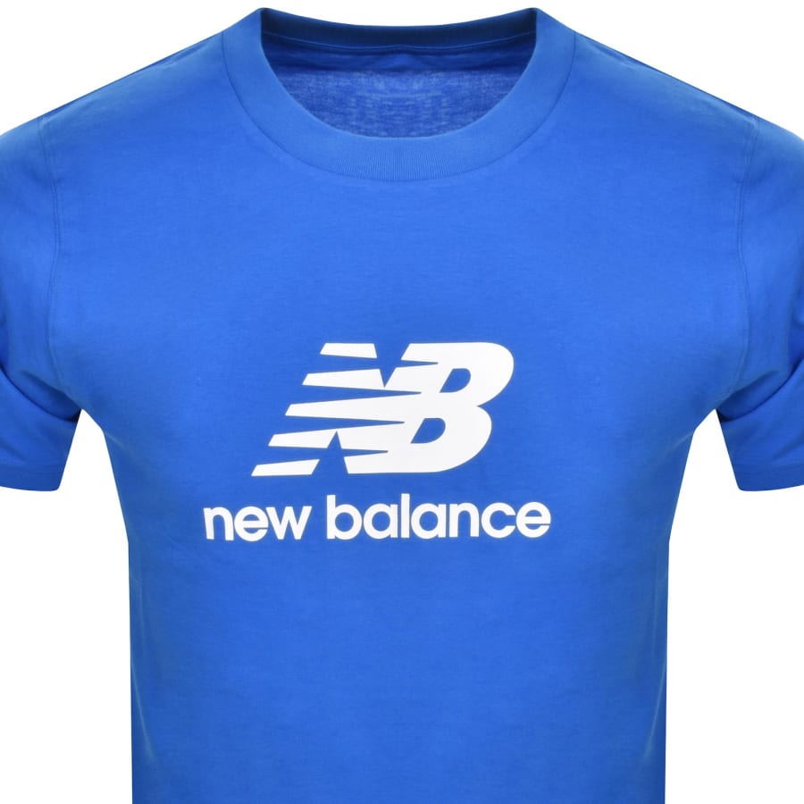 New Balance Sport Essentials Logo T Shirt Blue | Mainline Menswear