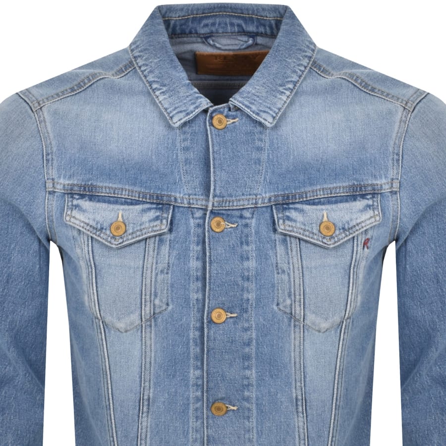 Replay Denim Jacket Blue | Mainline Menswear United States