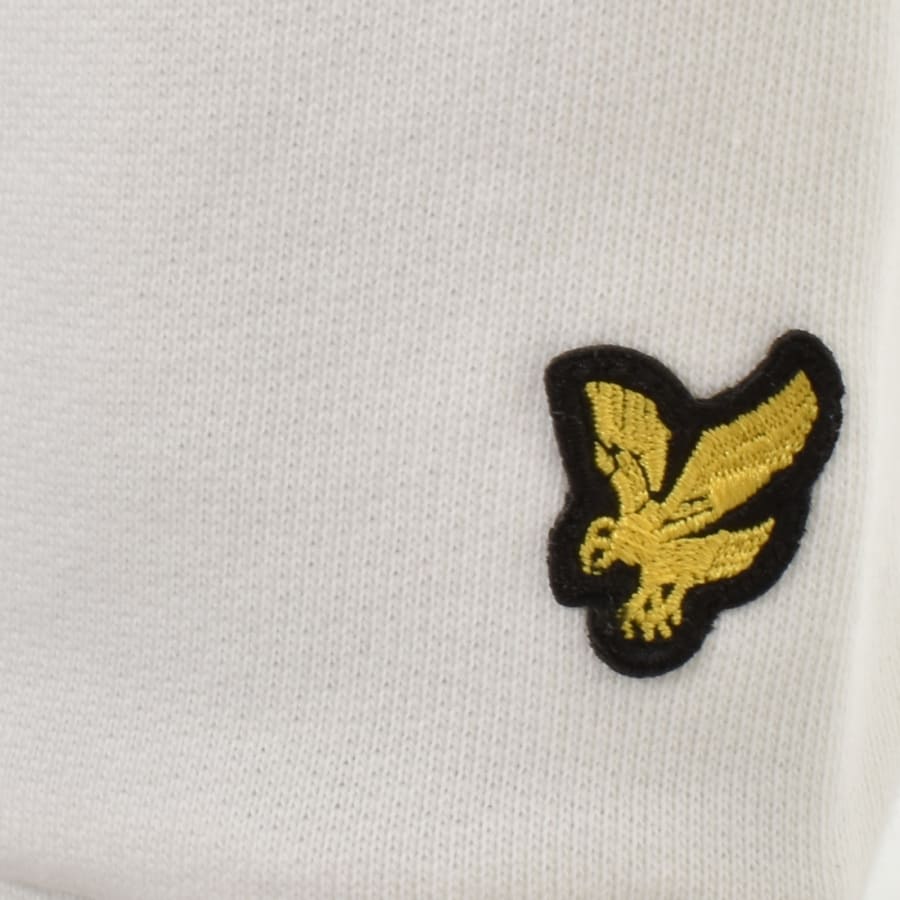 Lyle And Scott Club Emblem Hoodie White | Mainline Menswear