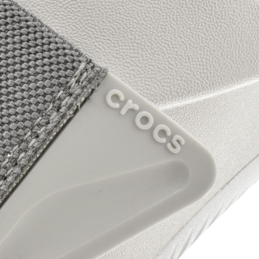 Crocs Mellow Luxe Recovery Sliders Grey | Mainline Menswear United States