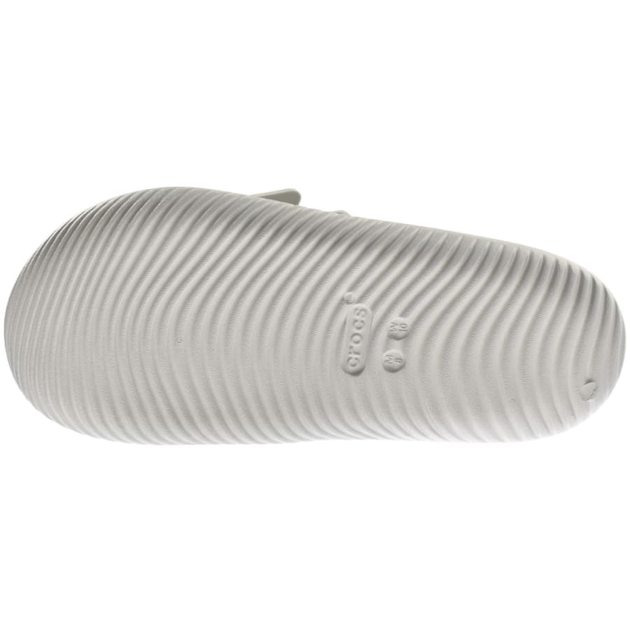 Crocs Mellow Luxe Recovery Sliders Grey | Mainline Menswear United States