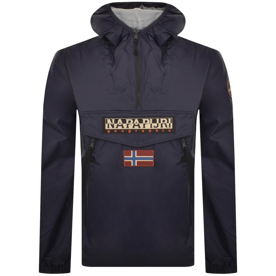 Napapijri Rainforest Jacket Navy | Mainline Menswear