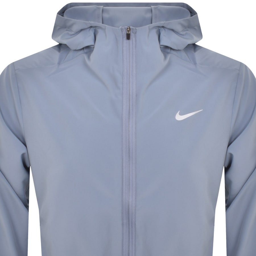Nike Training Hooded Fitness Jacket Blue | Mainline Menswear