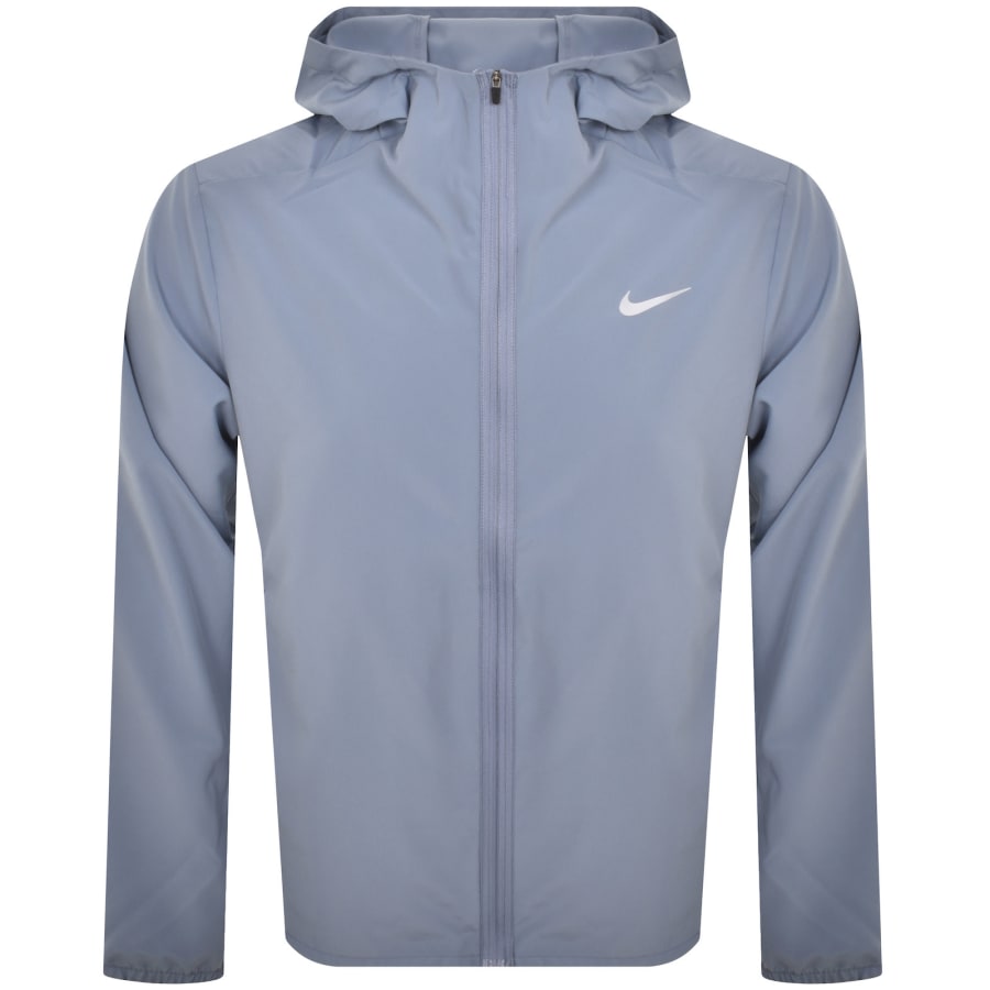 Nike Training Hooded Fitness Jacket Blue | Mainline Menswear