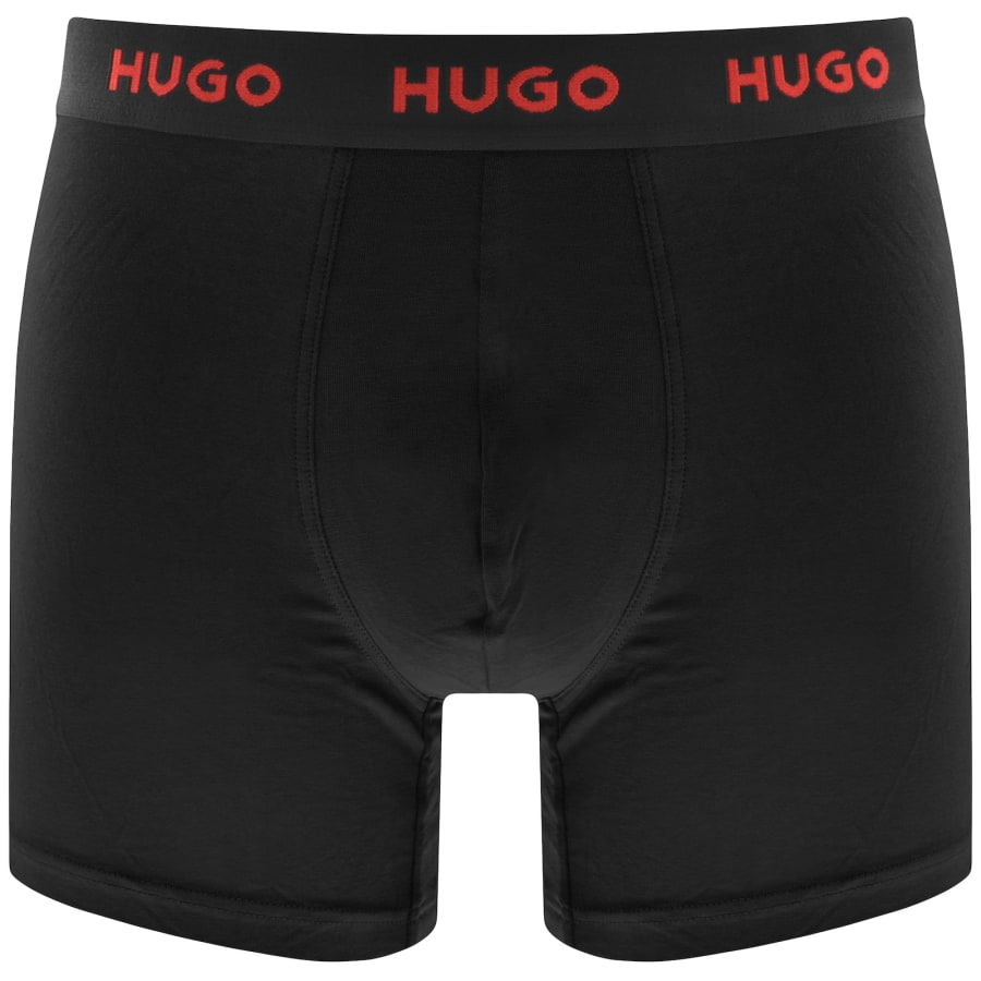 HUGO Underwear 3 Pack Boxer Briefs Black | Mainline Menswear United States