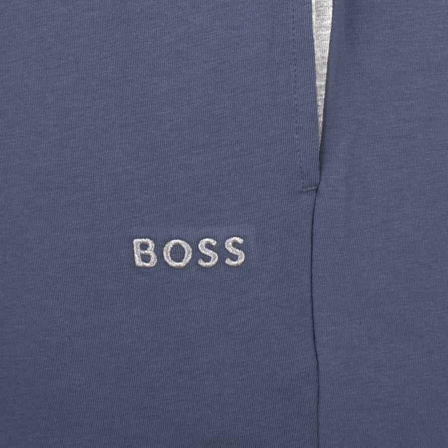 BOSS Mix And Match Jersey Shorts Navy | Mainline Menswear