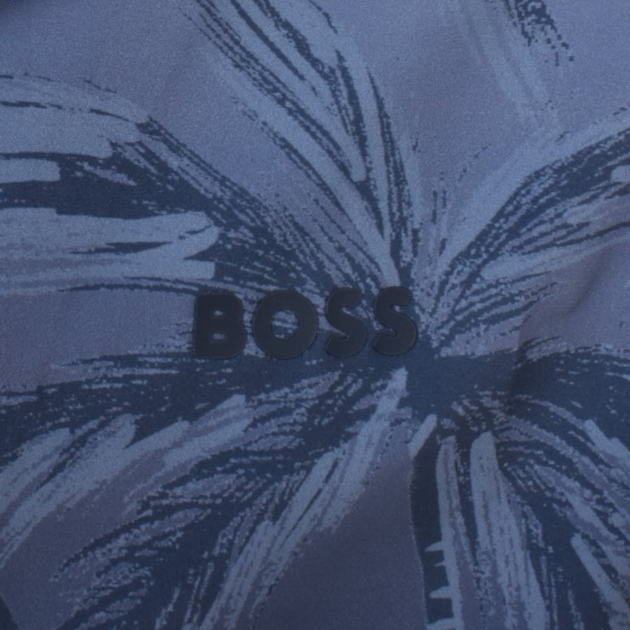 BOSS Zen Beach Shirt Navy | Mainline Menswear United States