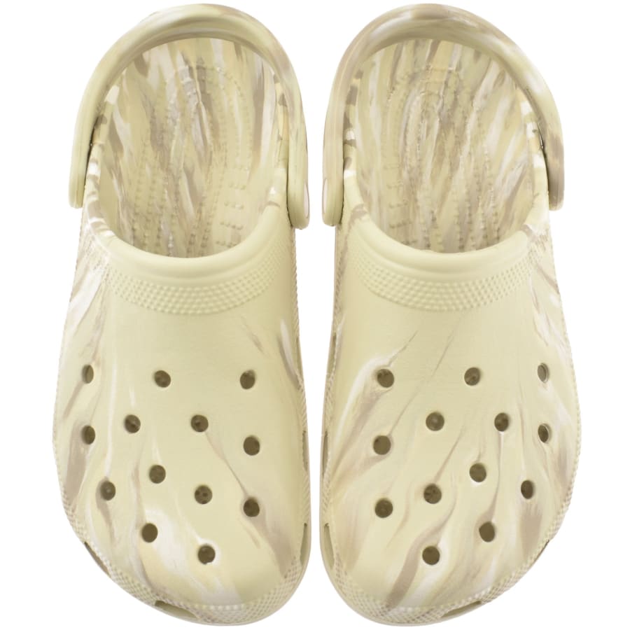 Crocs Classic Marbled Clogs Beige | Mainline Menswear Australia