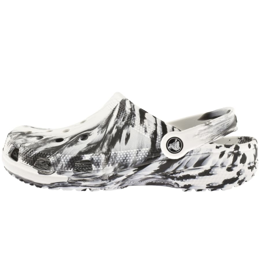 Crocs Classic Marbled Clogs White | Mainline Menswear