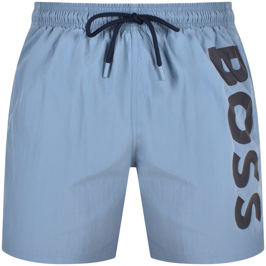 BOSS Octopus Swim Shorts Blue | Mainline Menswear