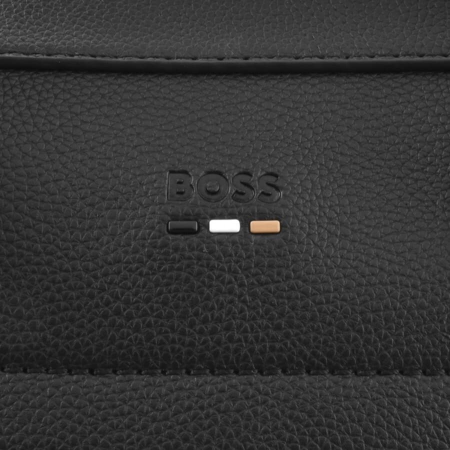 BOSS Ray Document Case Holdall Black | Mainline Menswear