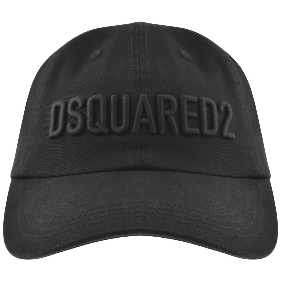 DSQUARED2 Logo Baseball Cap Black | Mainline Menswear
