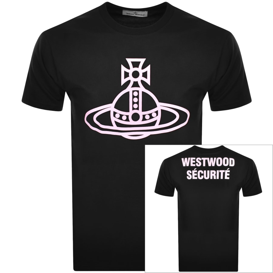 Vivienne Westwood Securite T Shirt Black | Mainline Menswear