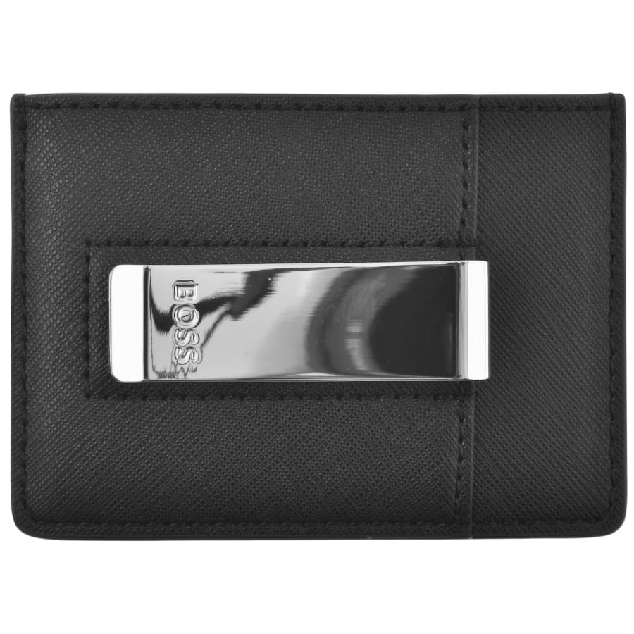 BOSS Zair Money Clip Card Holder Black | Mainline Menswear