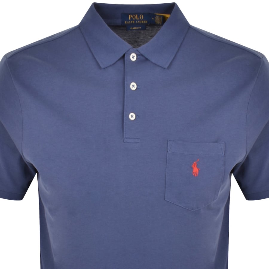 Ralph Lauren Classic Polo T Shirt Navy | Mainline Menswear Canada