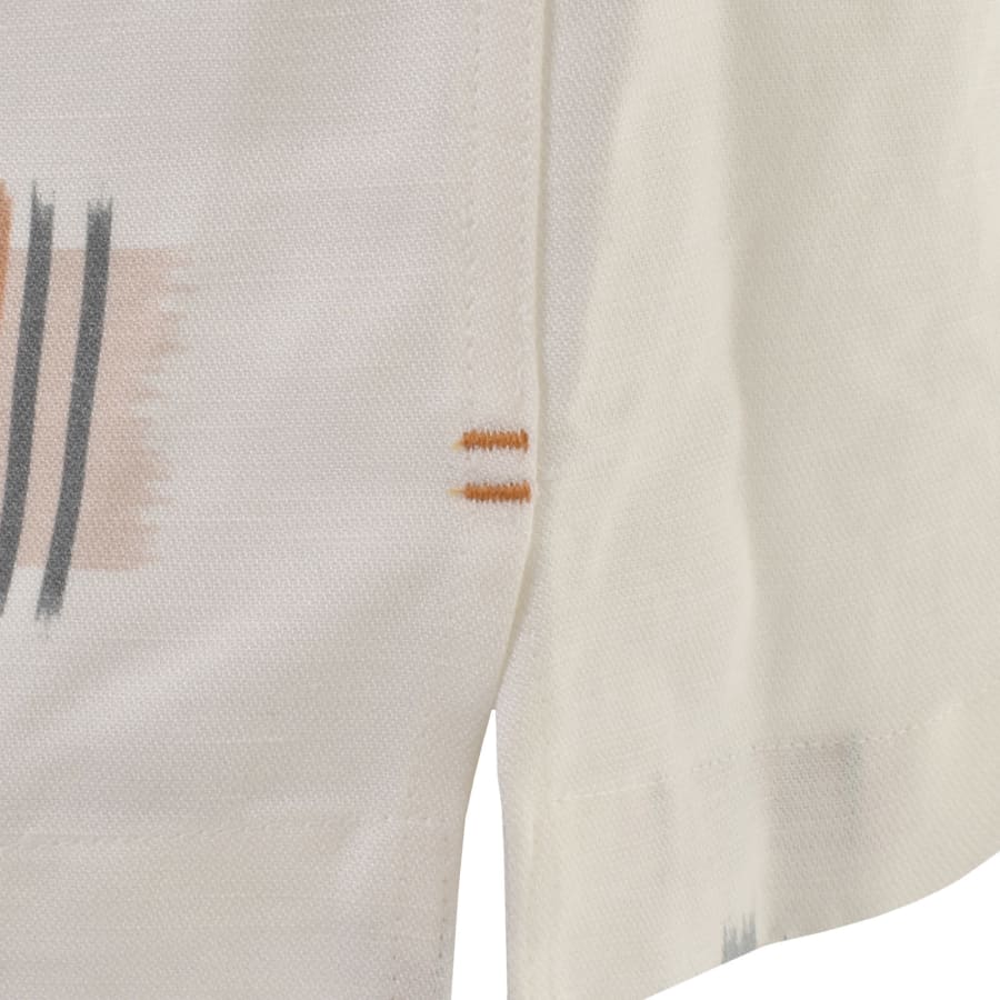 Ted Baker Dimitre Relaxed Fit Shirt Cream | Mainline Menswear United States