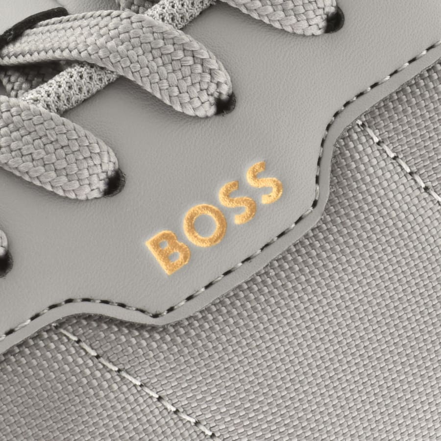 BOSS Titanium Runner Trainers Grey | Mainline Menswear