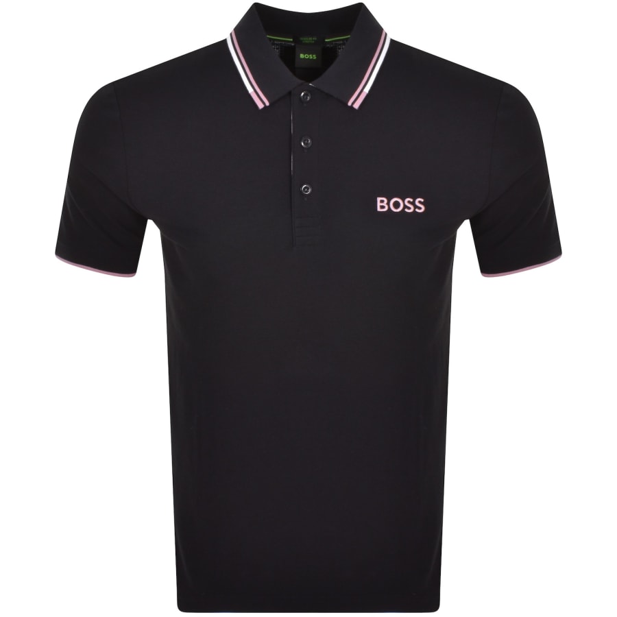 BOSS Paddy Pro Polo T Shirt Navy | Mainline Menswear