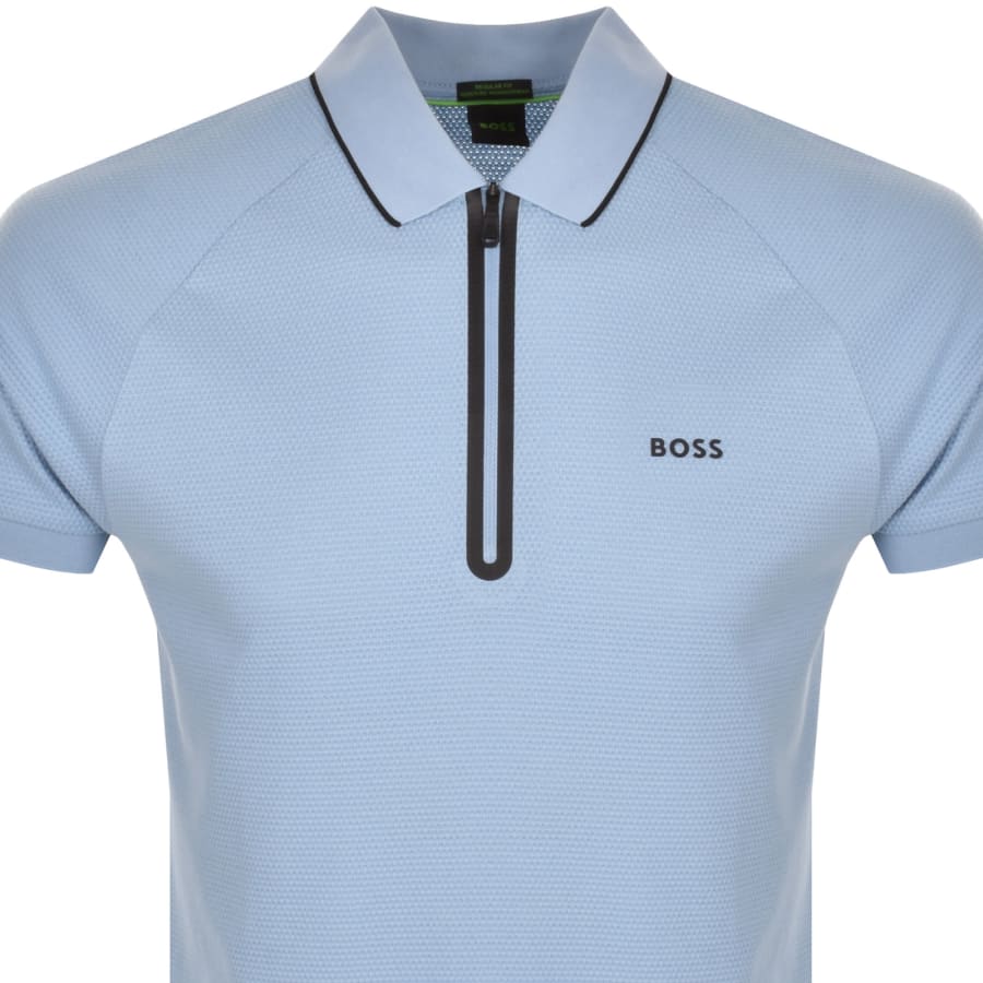 BOSS Philix Polo T Shirt Blue | Mainline Menswear United States