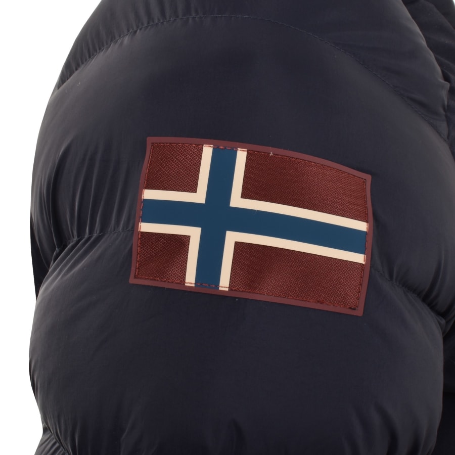 Napapijri A Moesa Puf Jacket Navy | Mainline Menswear