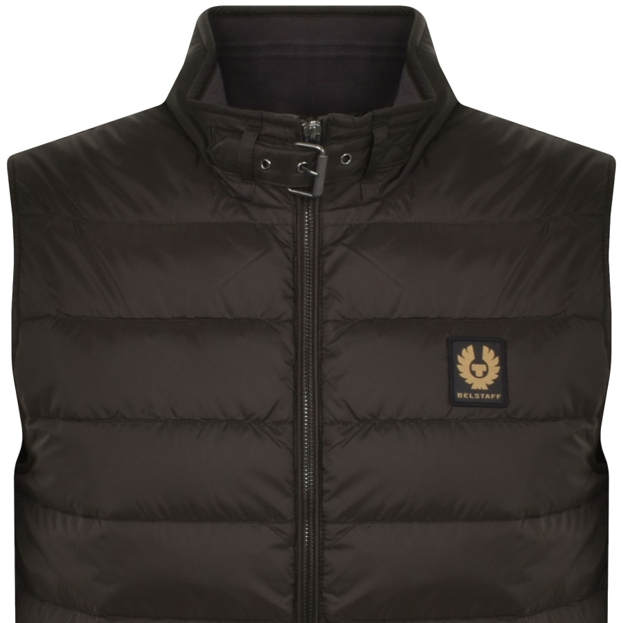 Belstaff Circuit Puffer Gilet Brown | Mainline Menswear