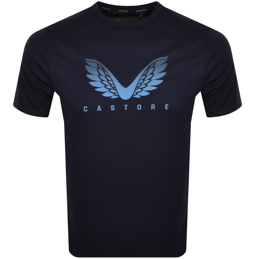Castore Graphic T Shirt Navy | Mainline Menswear Australia