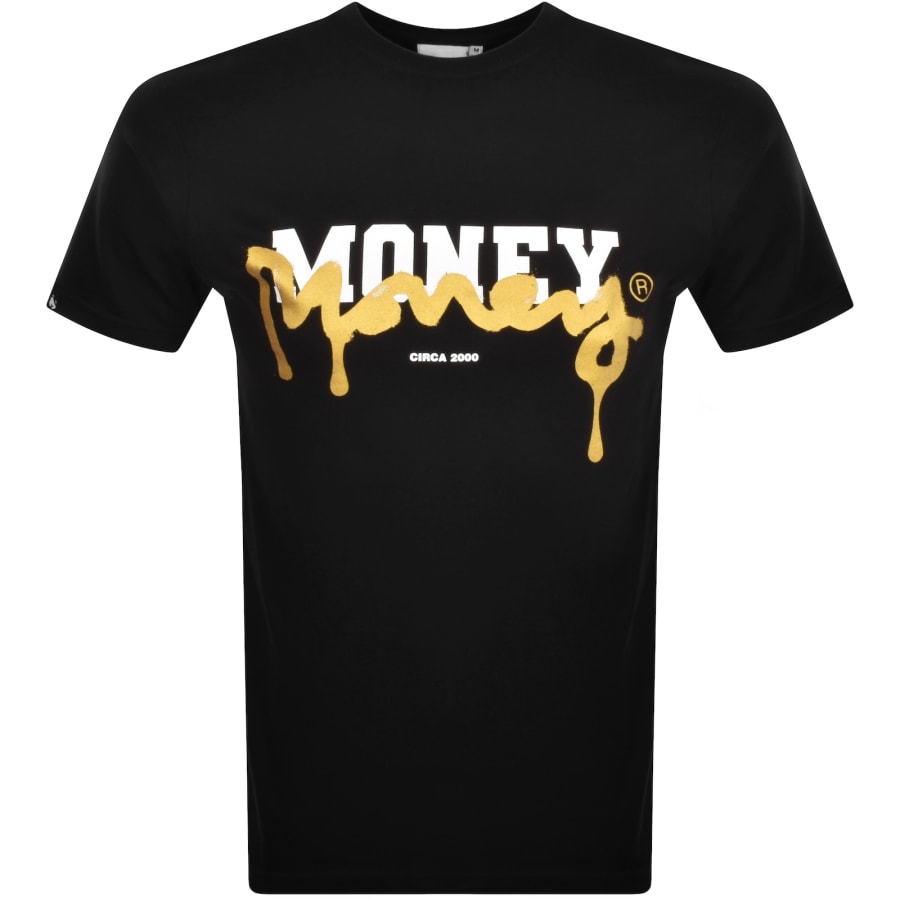 Money Defaced Logo T Shirt Black | Mainline Menswear